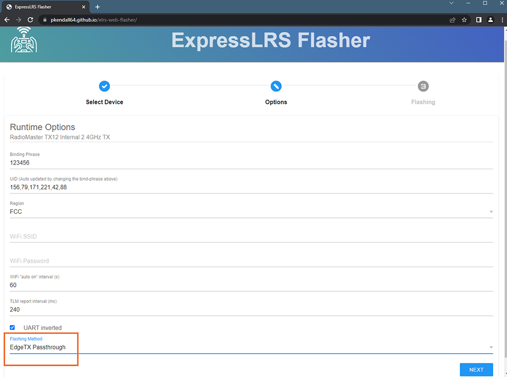 LUA Script "Loading..." 2.5 minutes on radiomaster tx12 mk2 elrs v3.0.x ...