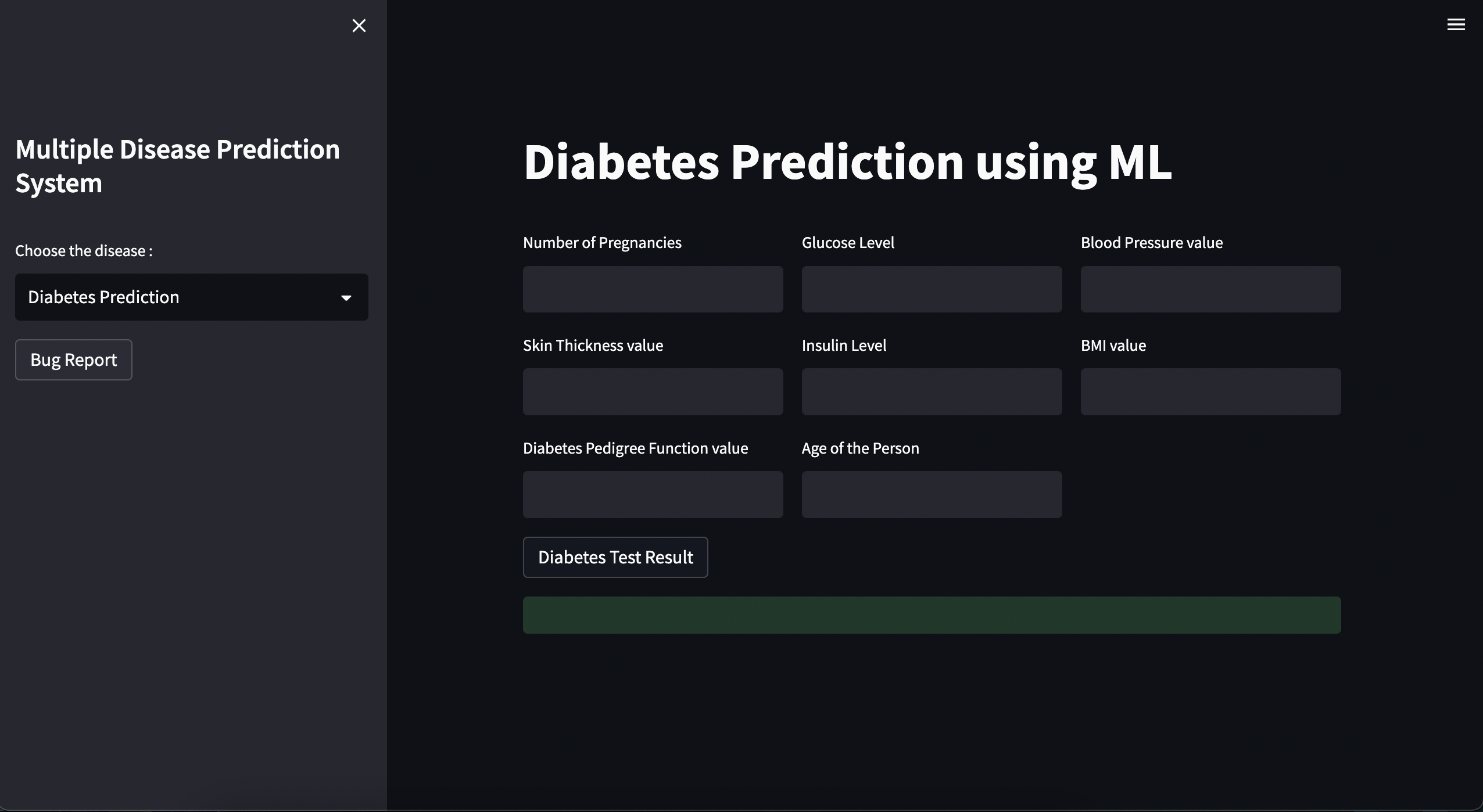 GitHub - bennettswallaby/Multiple-Disease-Prediction-Hosted: Multiple ...