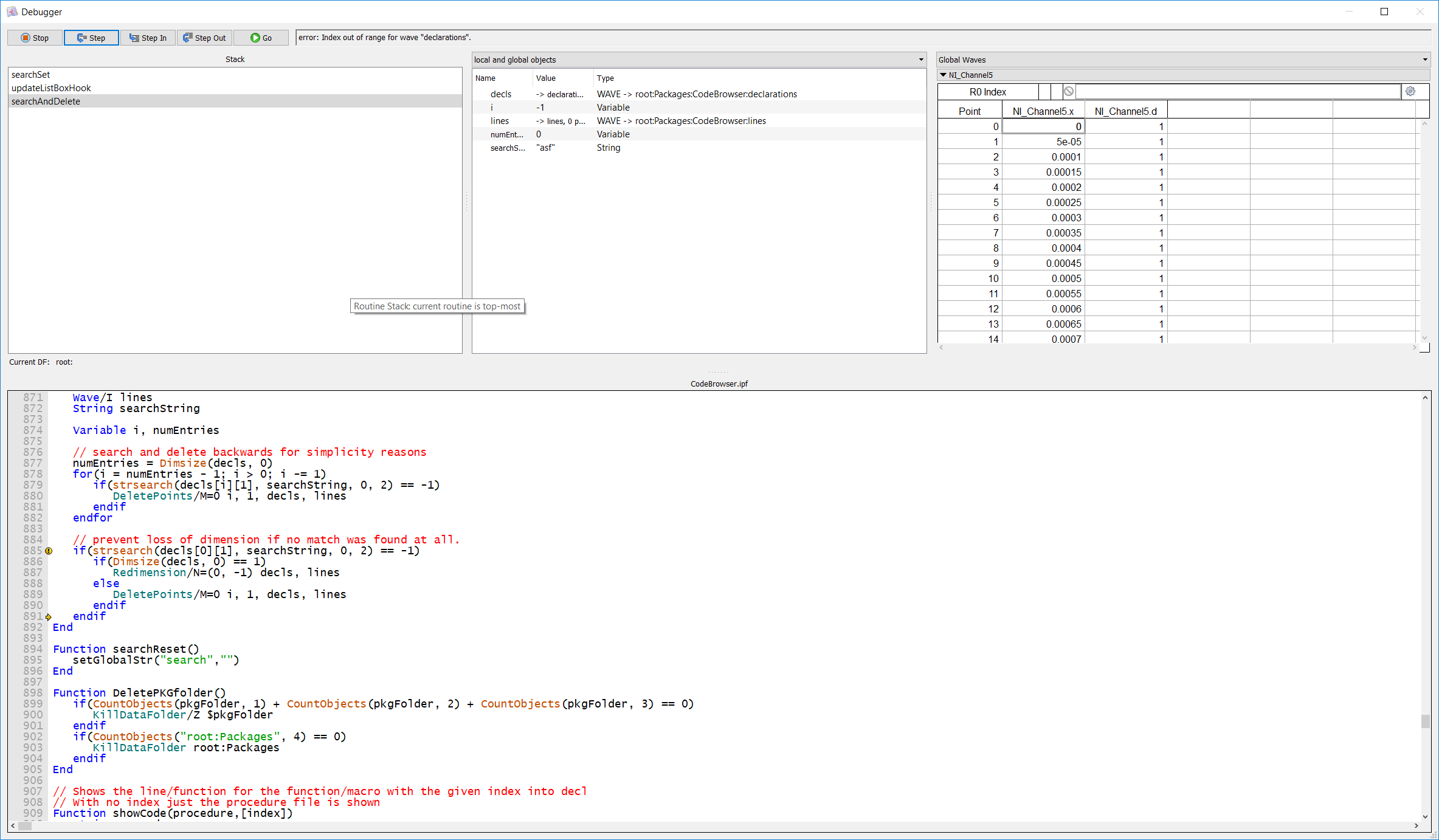 The igor-code-browser from byte-physics - Coder Social