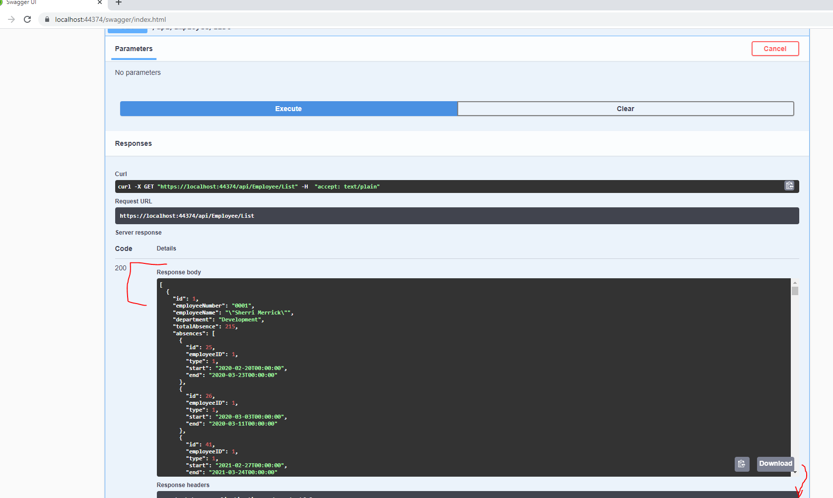 GitHub - nmppatel/InterviewTask: Read csv file to get employee and absence detail and then ...