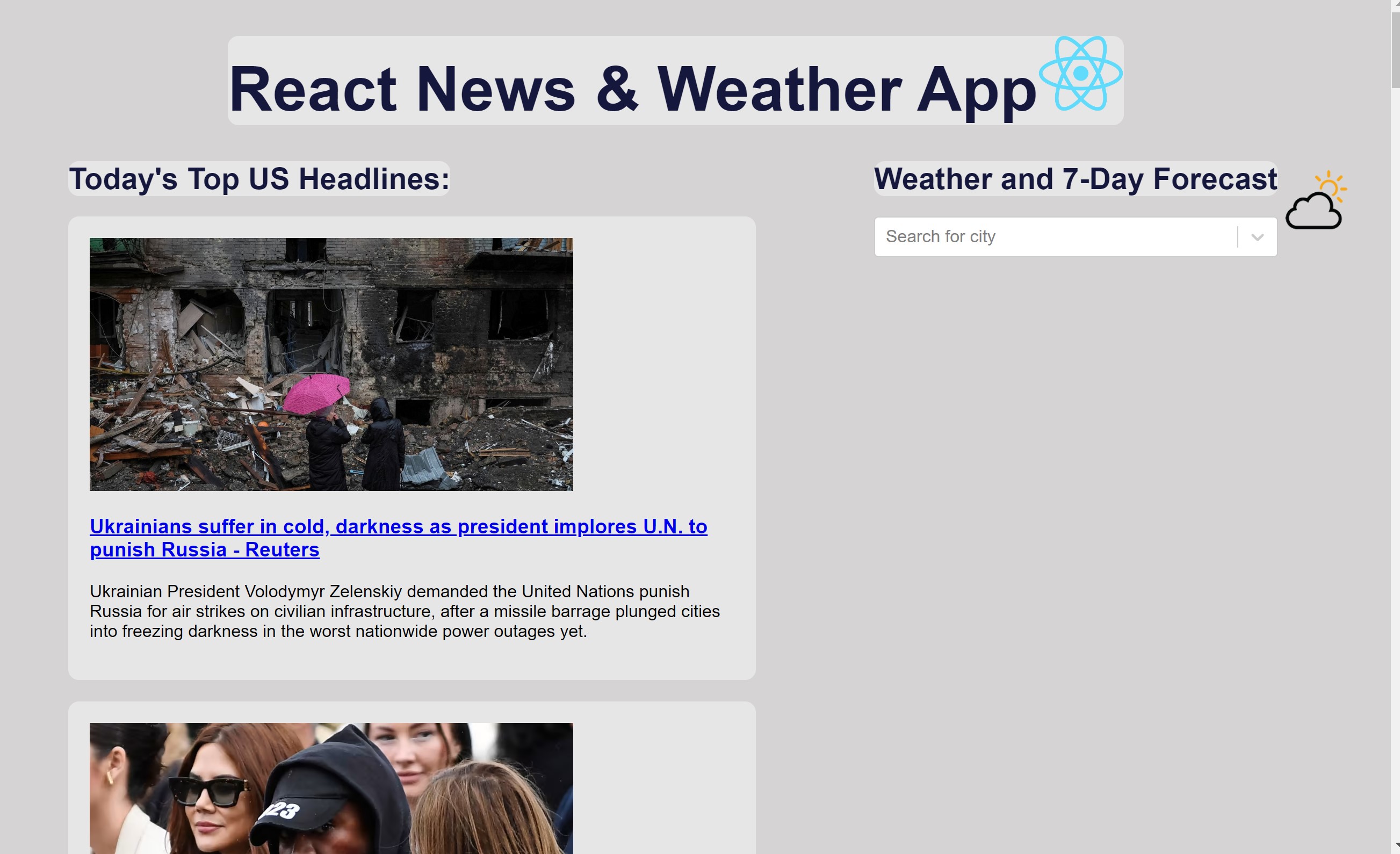 Github Matthewhonannews Weather React App 