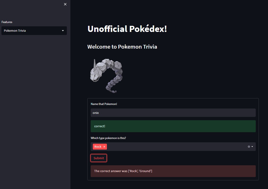 GitHub - MatthewHonan/Unofficial-Pokedex