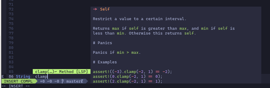 Return does not fill in arguments · Issue #7 · sharksforarms/neovim-rust · GitHub