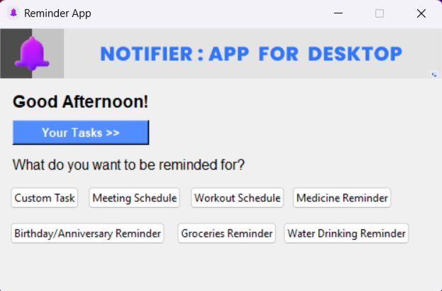 GitHub - aarav-klock/-reminder-app: Project 2022