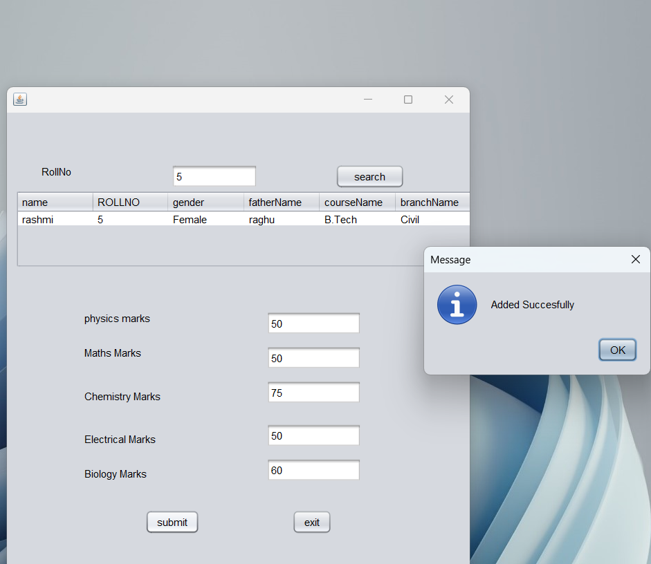 GitHub - Likithsreenivasa/Student-Result-Management-System