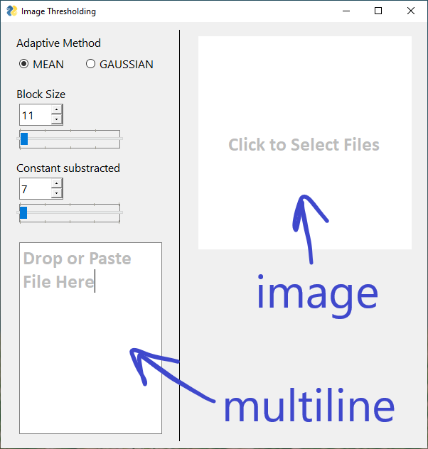 [enhancement] Simple Drag And Drop Support · Issue 6051 · Pysimplegui Pysimplegui · Github