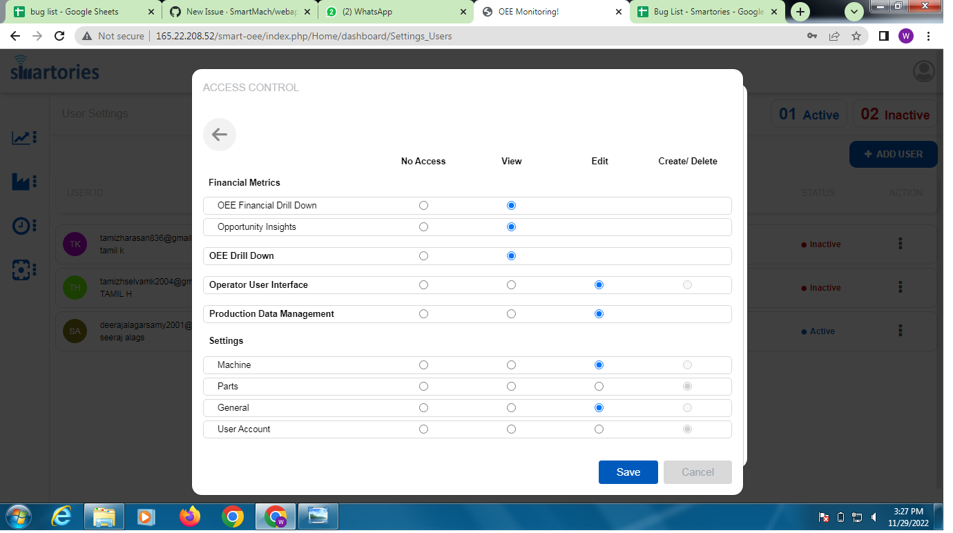 could not the default button change again, once it is changed · Issue #45 · SmartMach/webapp-v1 ...