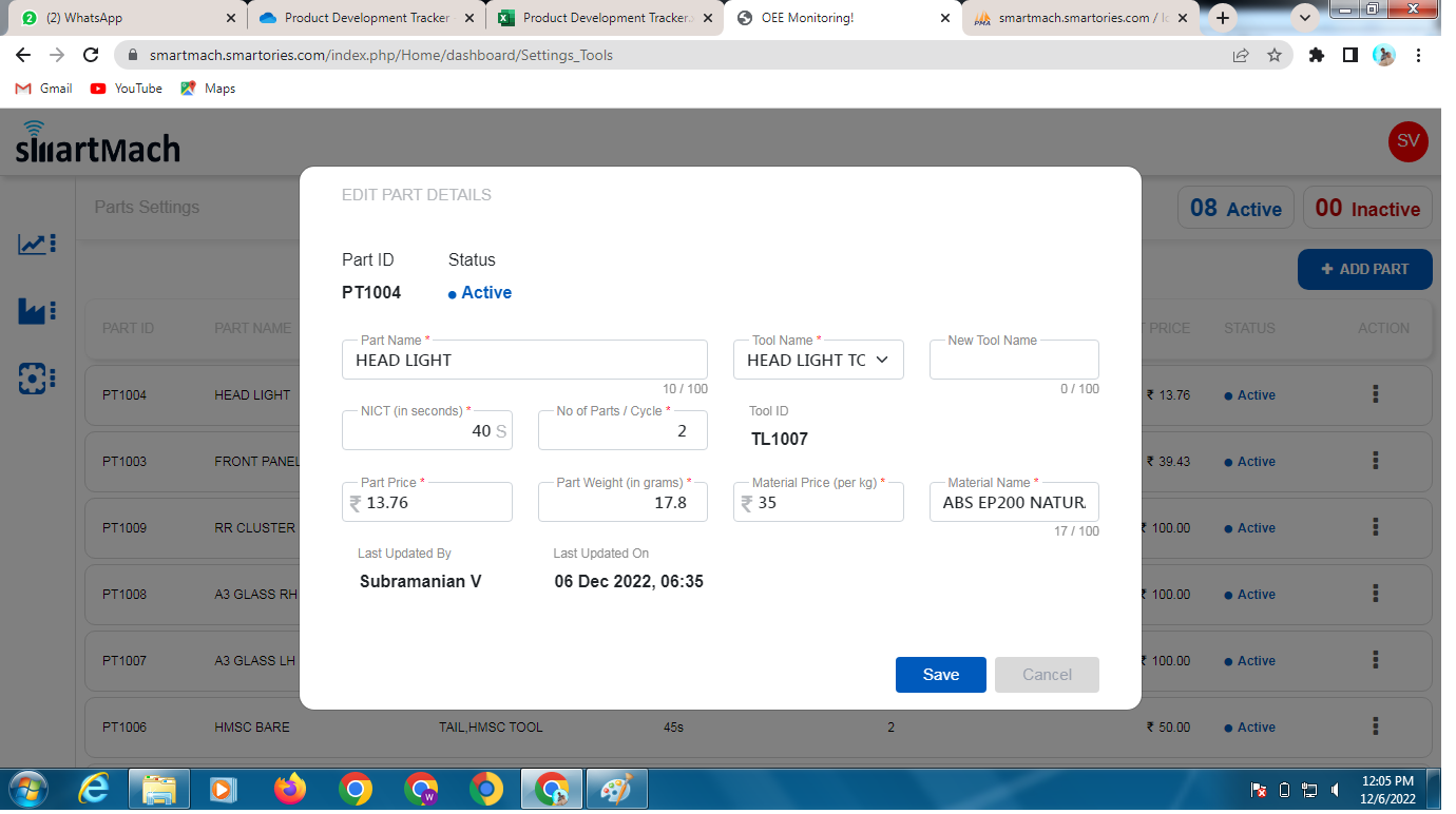 last updated by time is not updating · Issue #69 · SmartMach/webapp-v1 · GitHub