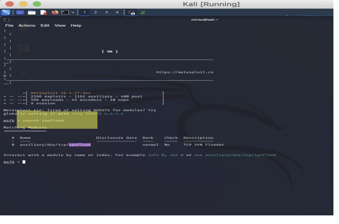 GitHub - Mirian02/DENIAL-OF-SERVICE-Using-SynFlood-ATTACK-