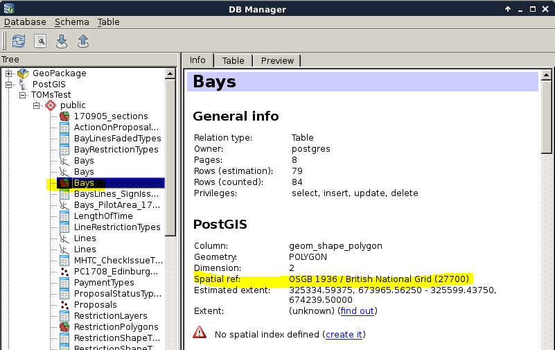 Project (SRID) received from QGIS Server WMS · Issue #94 · tlh22/TOMs · GitHub