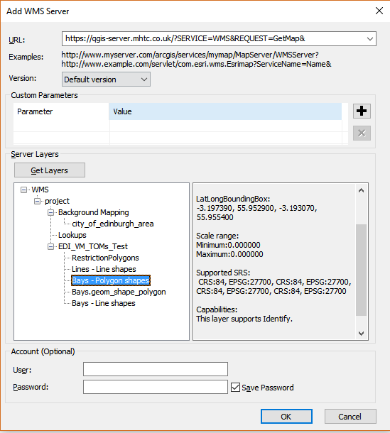 Project (SRID) received from QGIS Server WMS · Issue #94 · tlh22/TOMs · GitHub