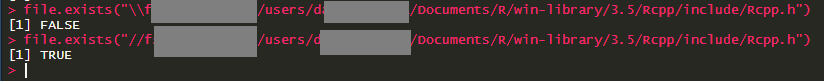 [Windows] Non-local file paths (UNC) generated through RStudio autocomplete are not valid for R ...