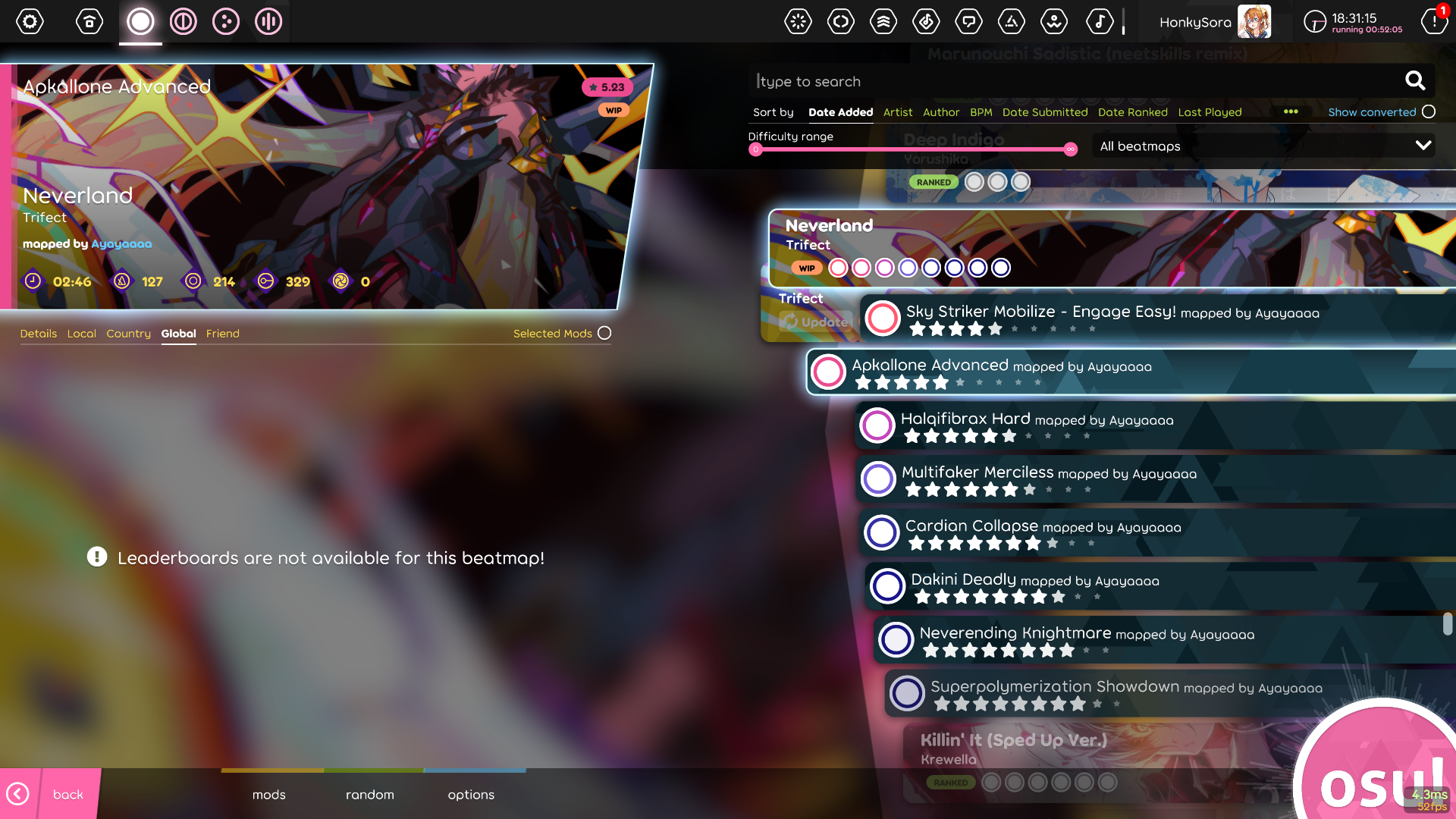 Ghost Song Entry In Song Select Screen After Updating A Beatmap · Issue 21312 · Ppy Osu · Github