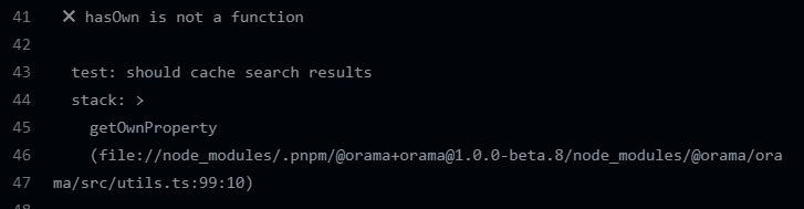 Orama Is Not Compatible With Node V14 · Issue 341 · Askoramaorama · Github 