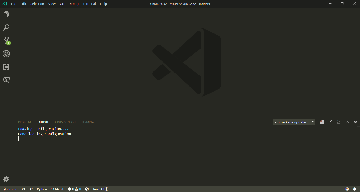 Selecting the Output tab shows "Editing extension-output#5" · Issue #311 · iCrawl/discord-vscode ...