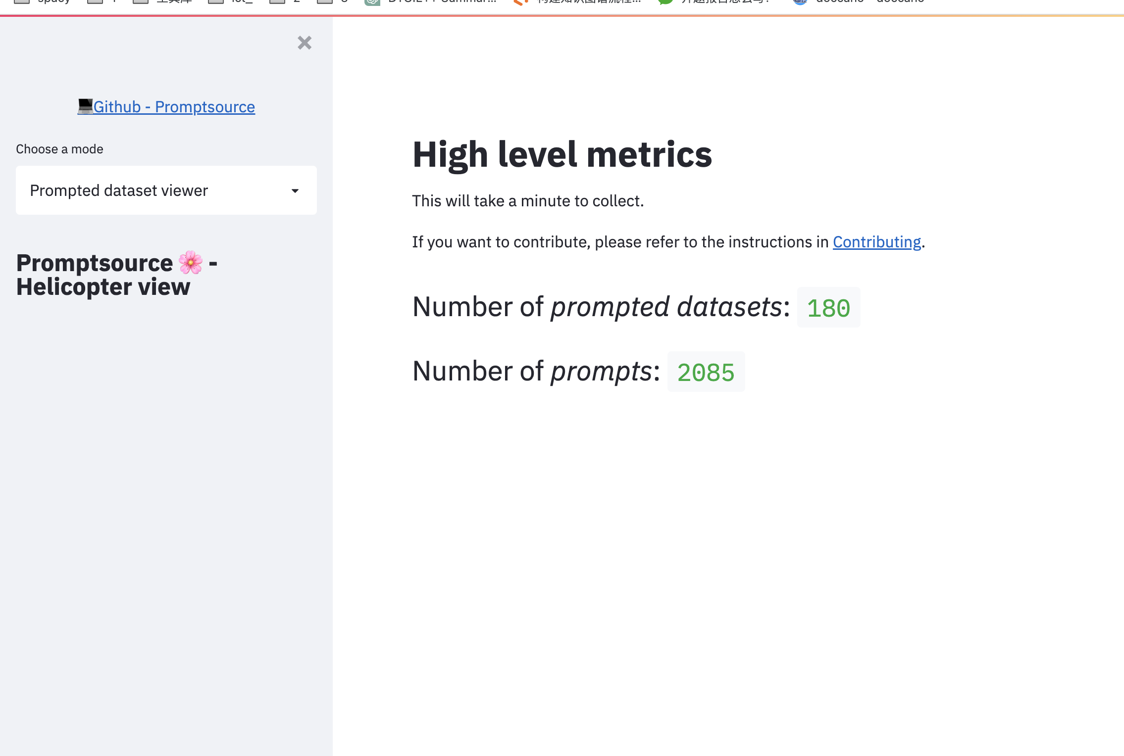 Website · Issue 846 · Bigscience Workshoppromptsource · Github 