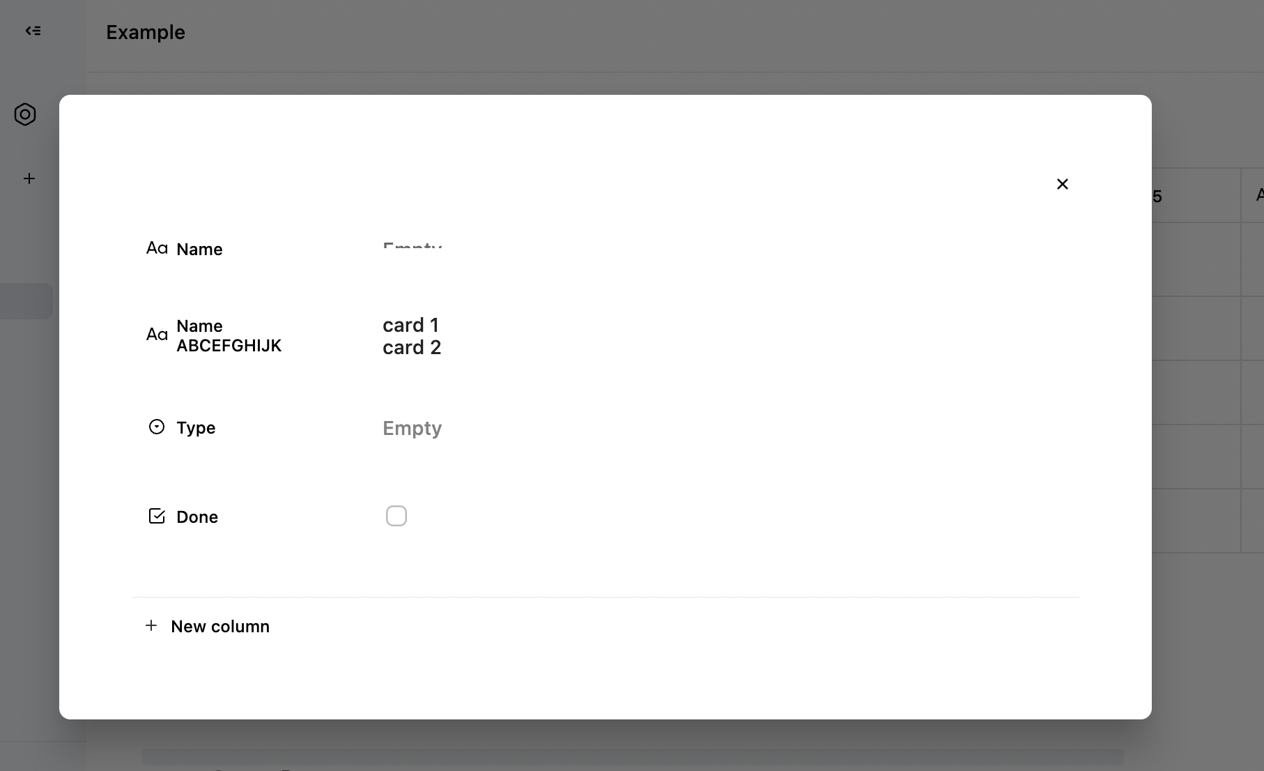 [Bug] Grid: Incomplete placeholder for the Name field. · Issue #1298 · AppFlowy-IO/AppFlowy · GitHub