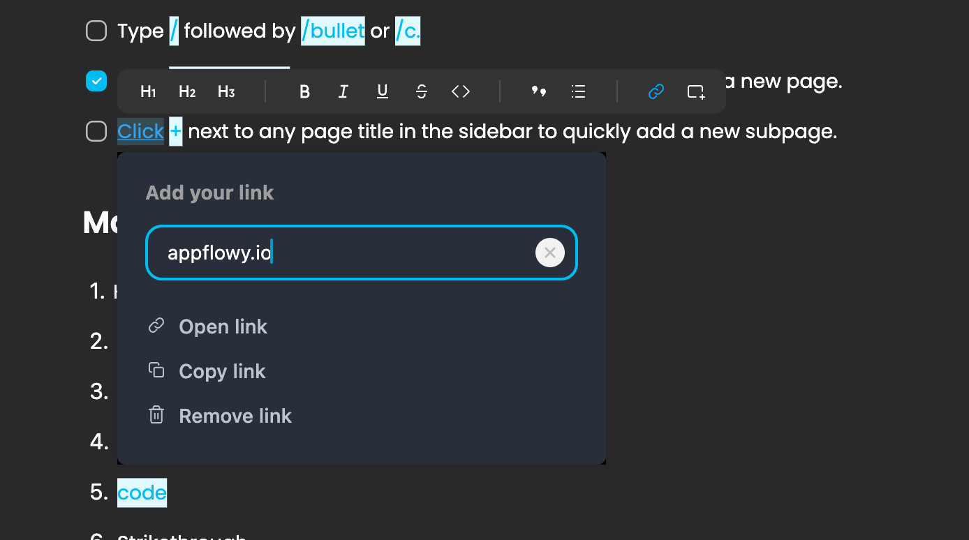 [Bug] Invalid (Dark) Theming of Editor Menu's · Issue #1351 · AppFlowy-IO/AppFlowy · GitHub
