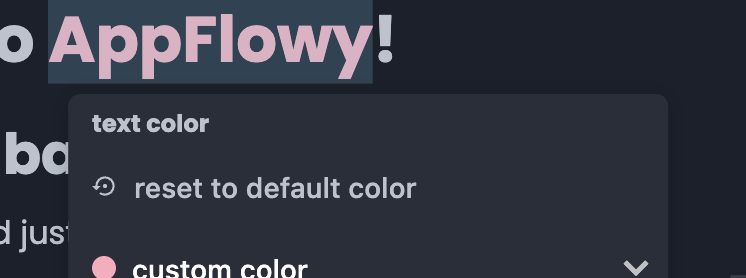 [FR] Optimize the UI design for document page. · Issue #2596 · AppFlowy-IO/AppFlowy · GitHub
