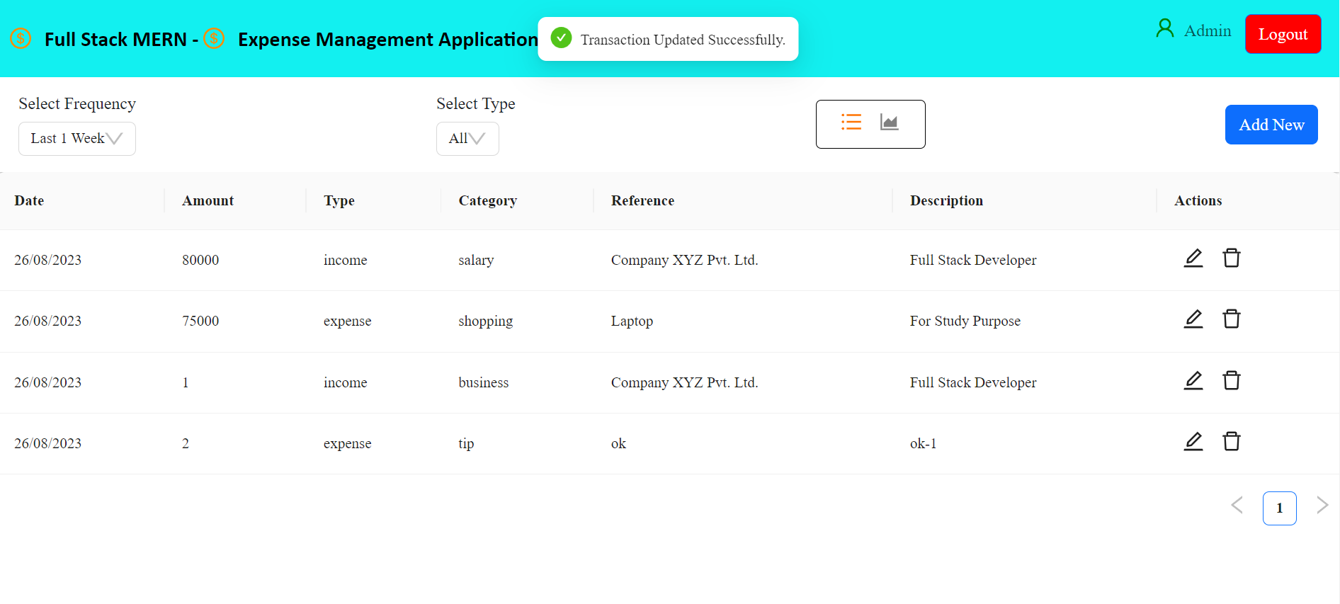 GitHub - Rehbar-Ahmad-Siddiqui/exp-app: MERN Full Stack Expense Management Application
