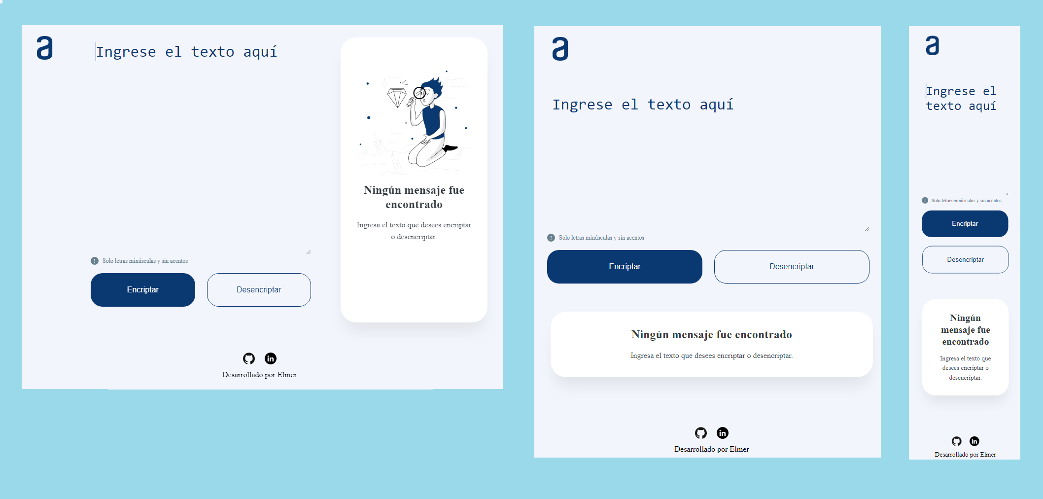 GitHub - elmermendc/encriptador-de-texto