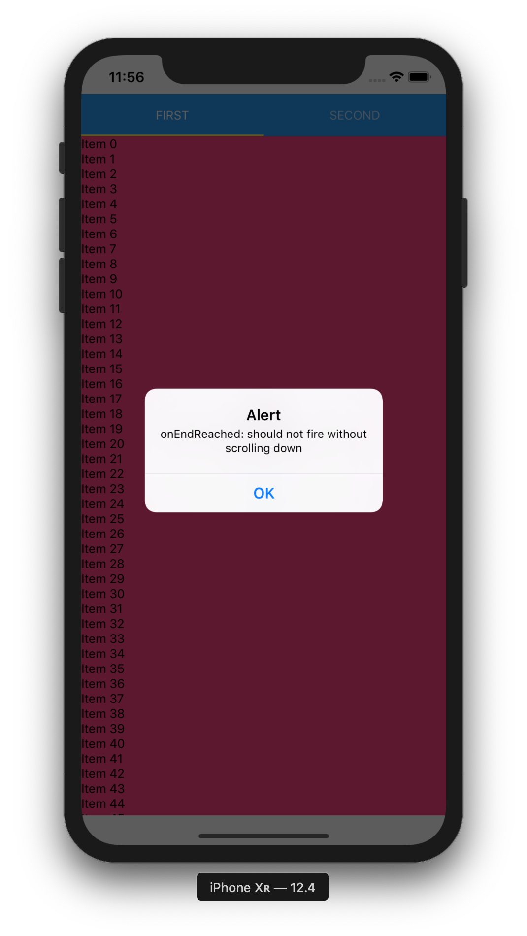FlatList child is calling onEndReached on render · Issue #501 · satya164/react-native-tab-view ...