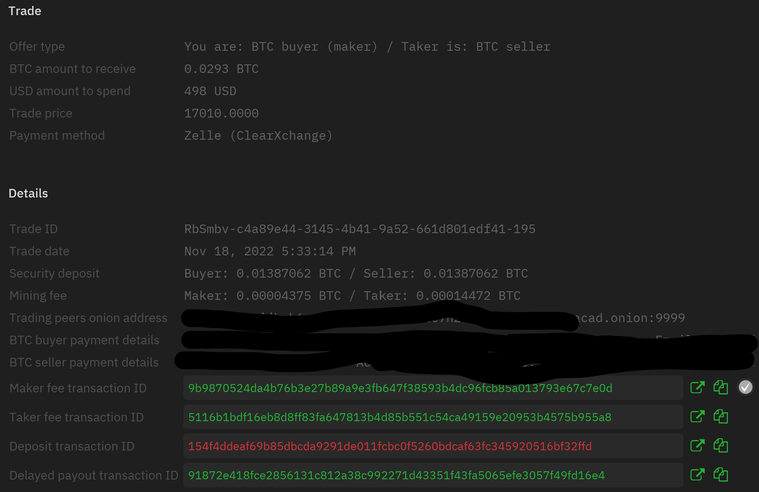 Fee reimbursement for trade RbSmbv · Issue #1180 · bisq-network/support · GitHub
