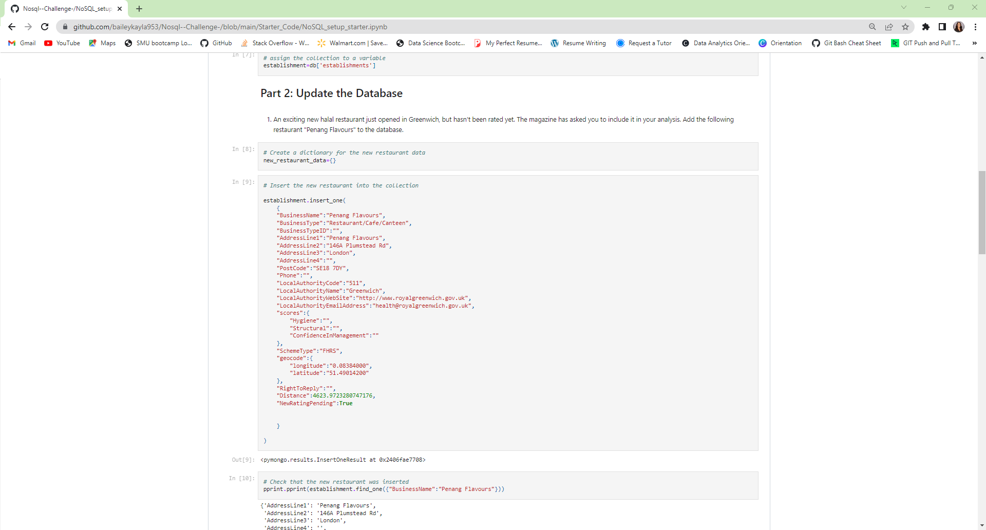 GitHub - baileykayla953/Nosql--Challenge-