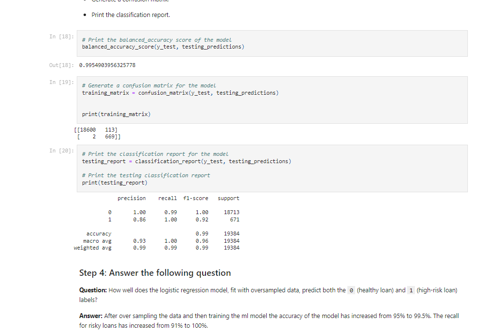 GitHub - baileykayla953/credit-risk-classification-: Module 20