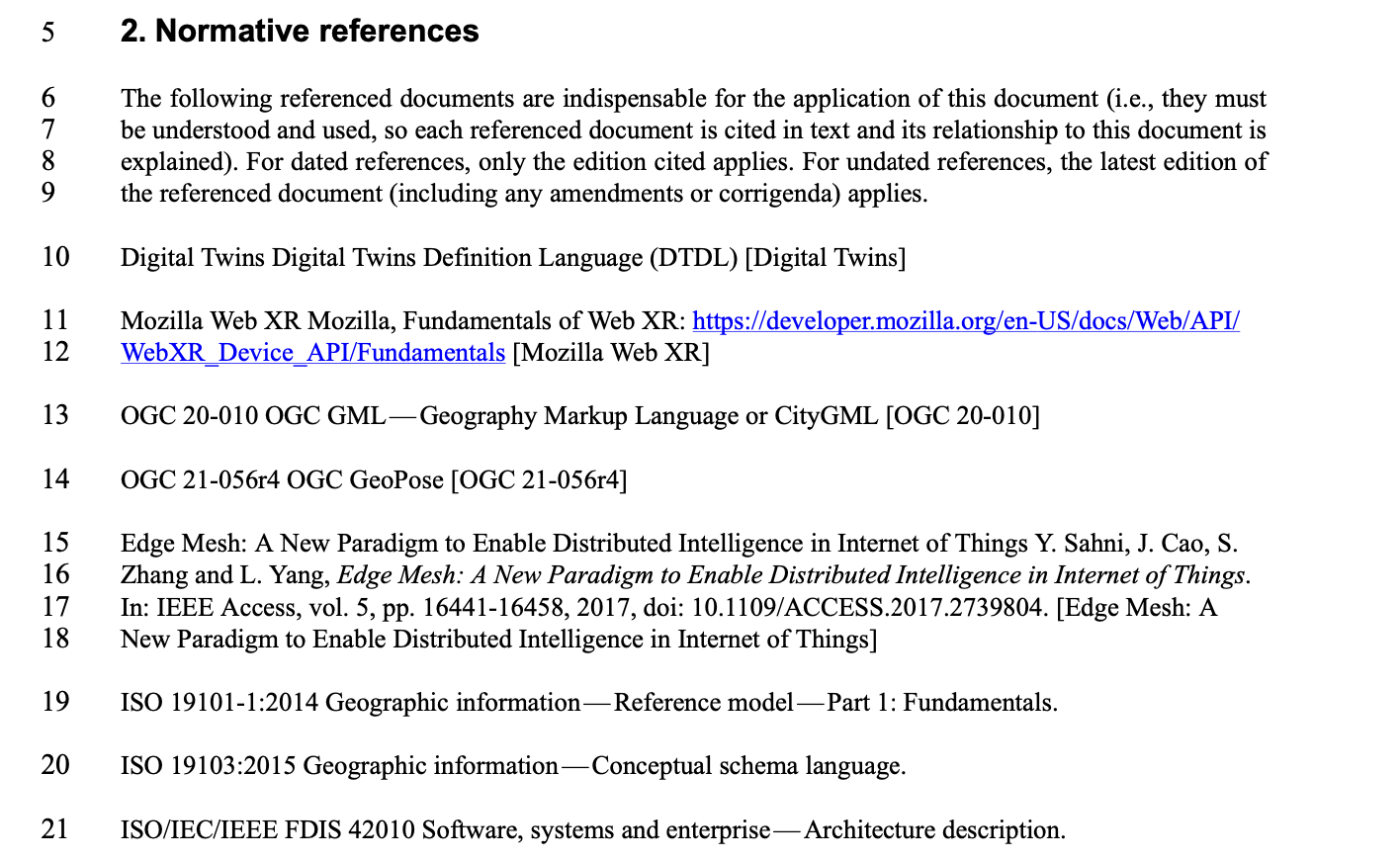 (URGENT) PDF: Normative references should not be tagged with "[B1 ...