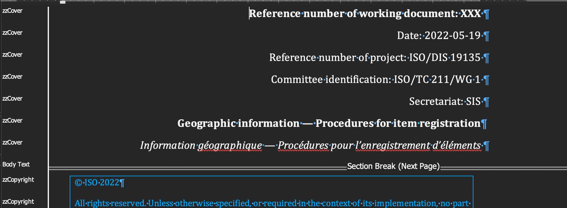 Word: strange bar appearing on cover page · Issue #783 · metanorma/metanorma-iso · GitHub