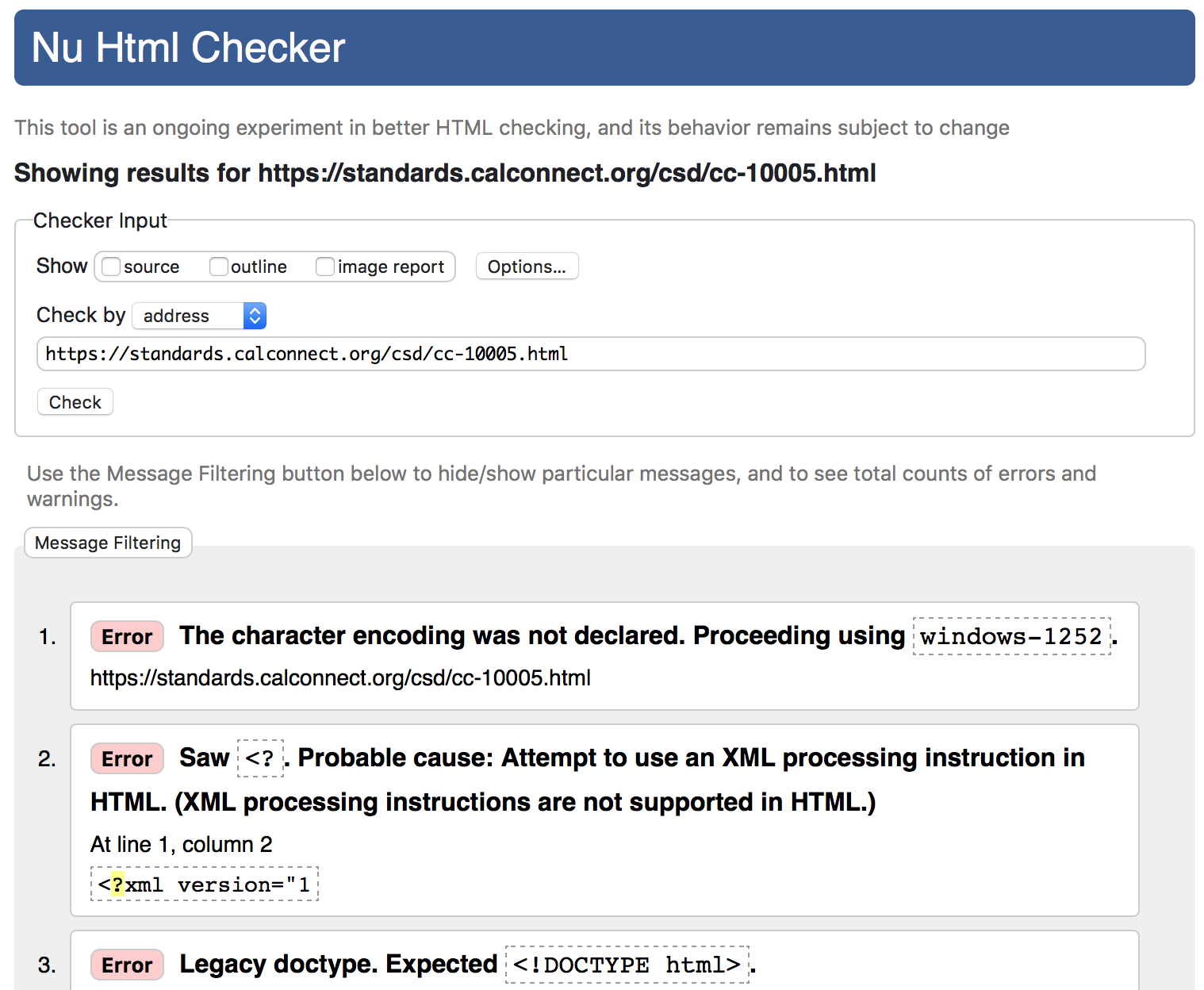 Metanorma HTML output should be (A) valid and (B) accessible · Issue #103 · metanorma/isodoc ...