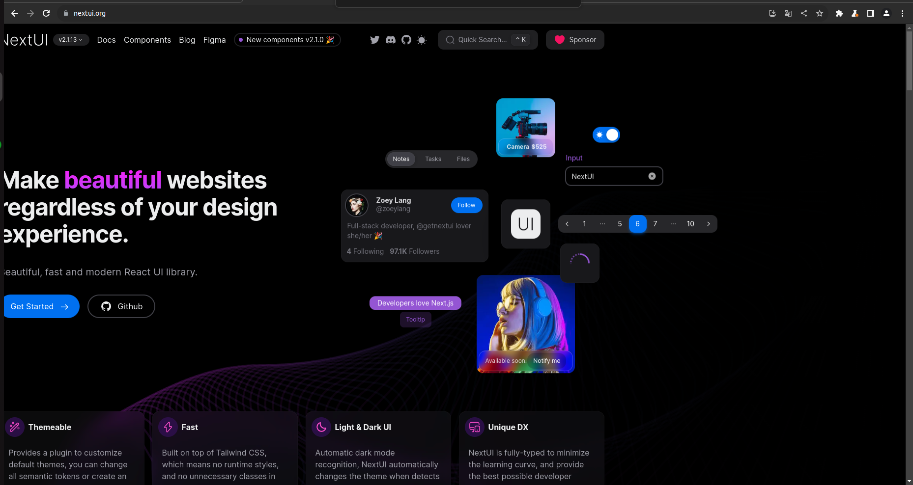 [BUG][Reproducible from the official website https://nextui.org/] - H-Scroll issues on keyboard ...