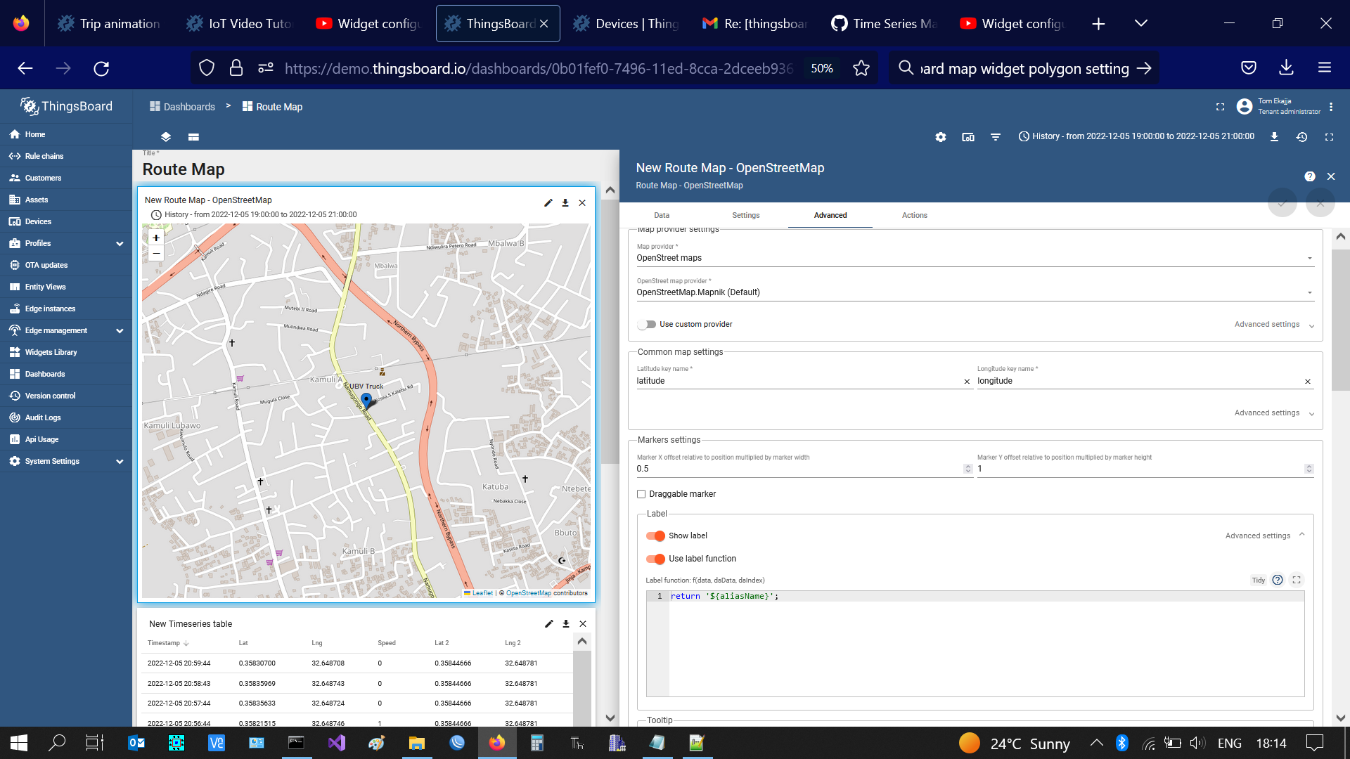 Time Series Map Widget Setup Question · Issue #7743 · thingsboard ...