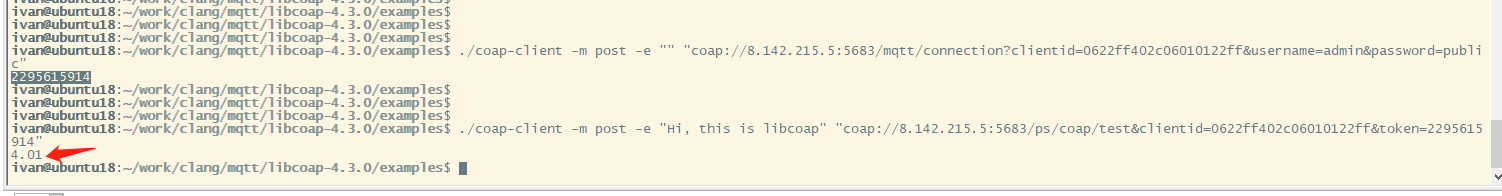 CoAP gateway: cannot publish messages in the connected mode with error "ALRT got RST" · Issue ...