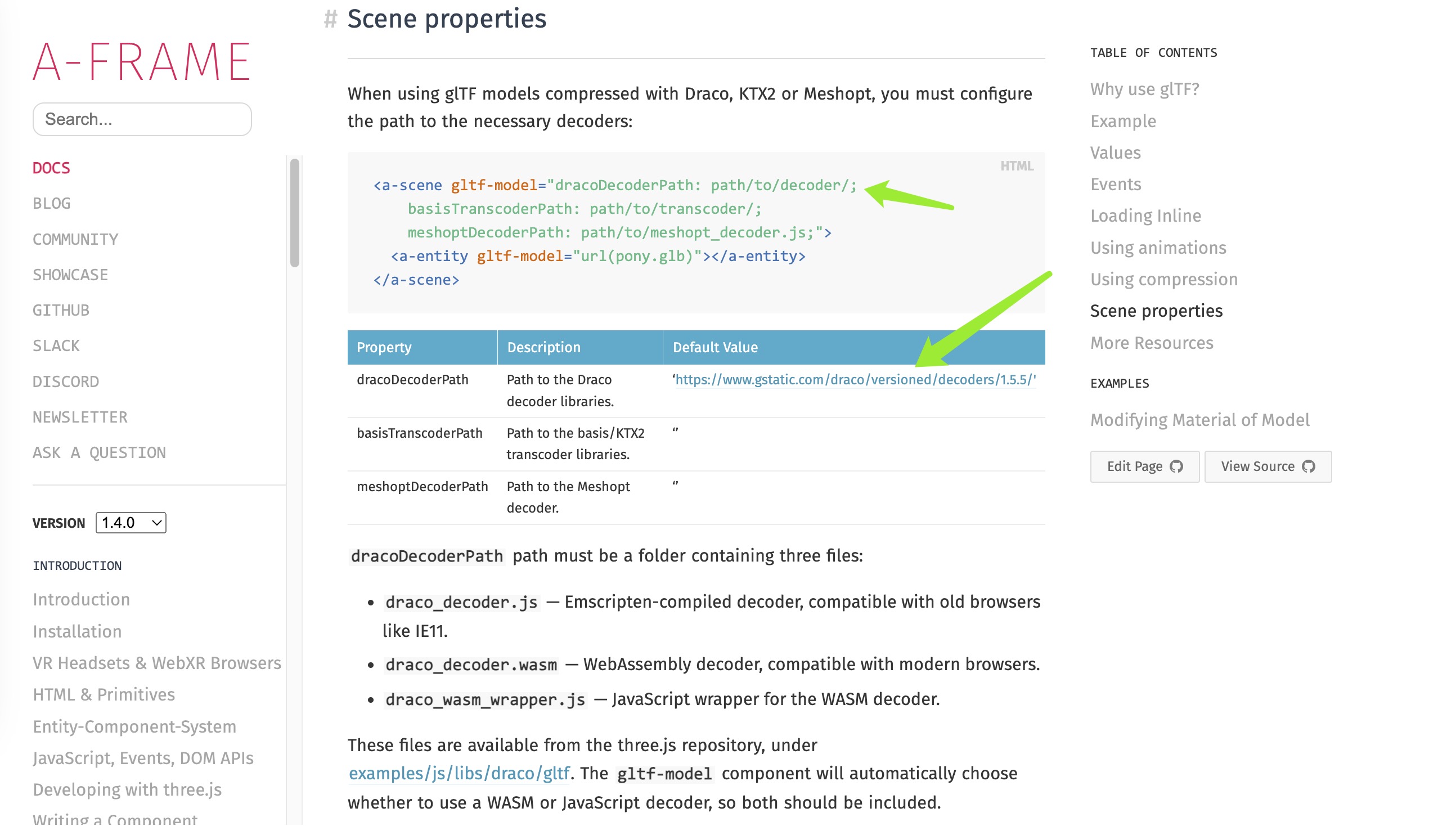 Displays of gltfpack compressed models ？？？？ are not supported · Issue #5284 · aframevr/aframe ...