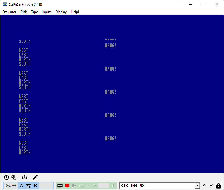 Joystick Isnt Correctly Managed On Cpc · Issue 527 · Spotlessmind1975ugbasic · Github 