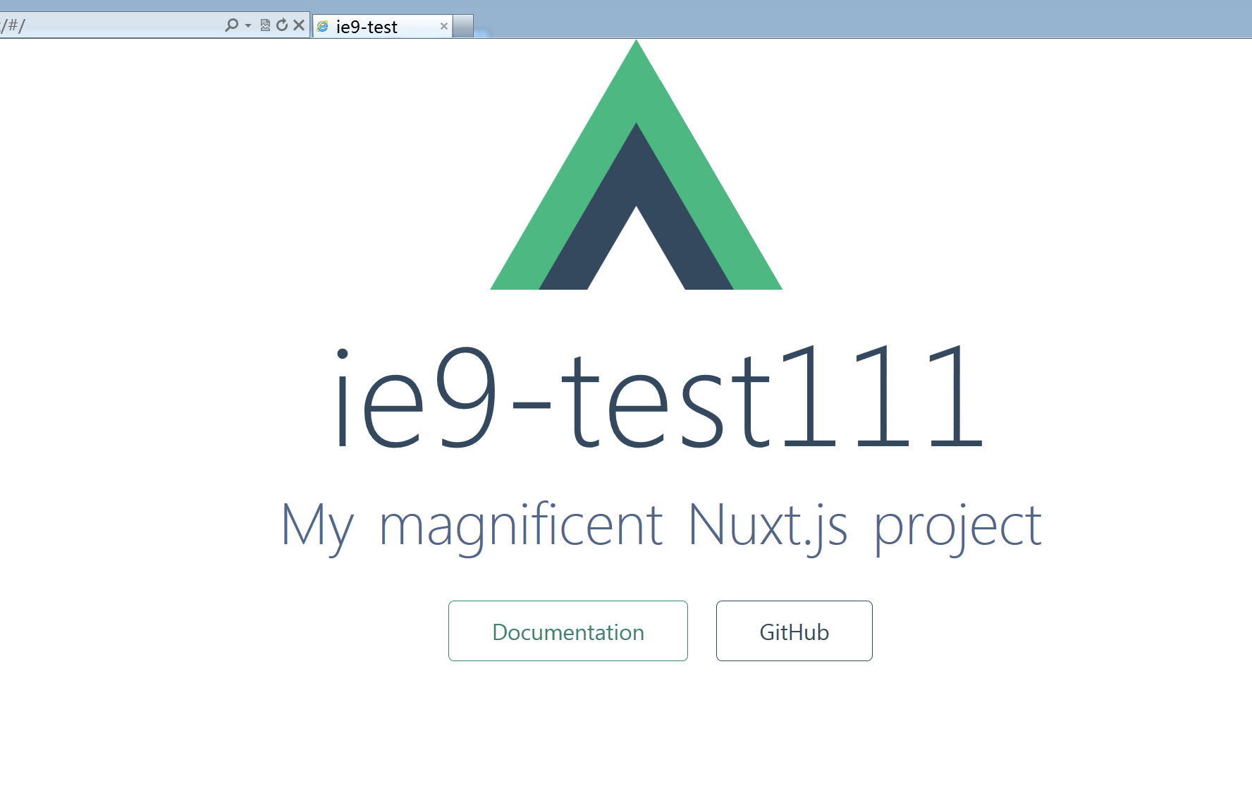 在ie9 下打开开发者工具（f12）刷新页面可展示，不打开发者工具页面空白 · Issue #6567 · nuxt/nuxt · GitHub