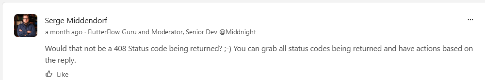 Api call without internet connection breaks action chain on mobile · Issue #1404 · FlutterFlow ...