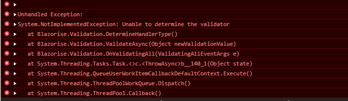 "Unable to determine the Validator" error in TextEdit · Issue #2815 ...