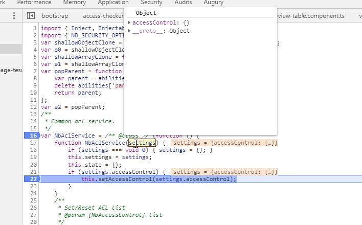 NbAclService fail to check permissions with --aot option · Issue #976 ...