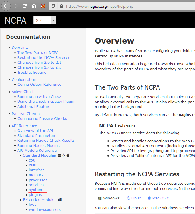 Please update the official documentation · Issue #698 · NagiosEnterprises/ncpa · GitHub