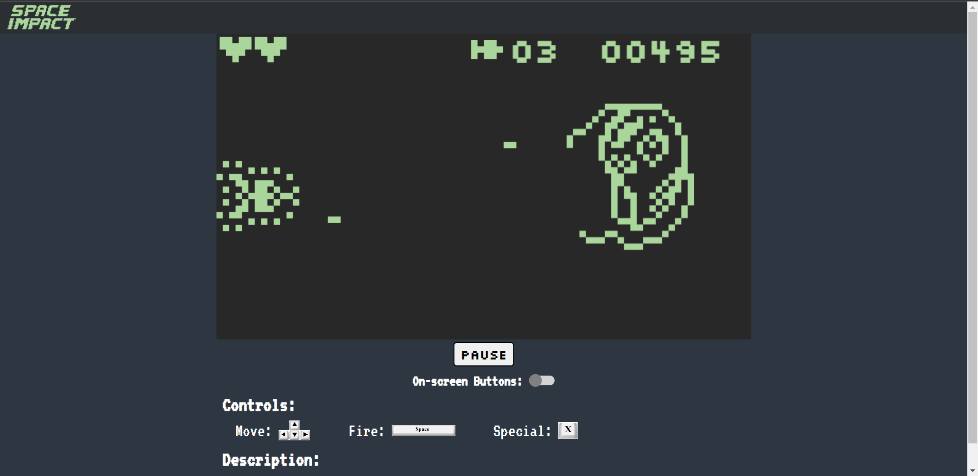 GitHub - sidsinr/Space-Impact-Web: Web version of the classic game ...