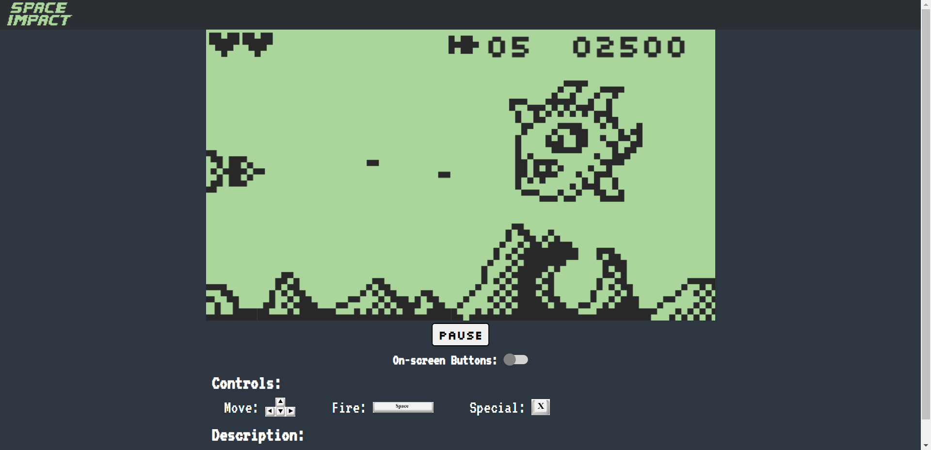GitHub - sidsinr/Space-Impact-Web: Web version of the classic game ...