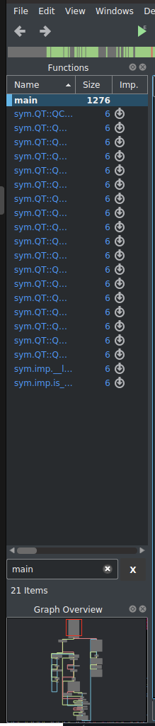 The graph overview opens in wrong place (OSX) · Issue #1348 · rizinorg/cutter · GitHub