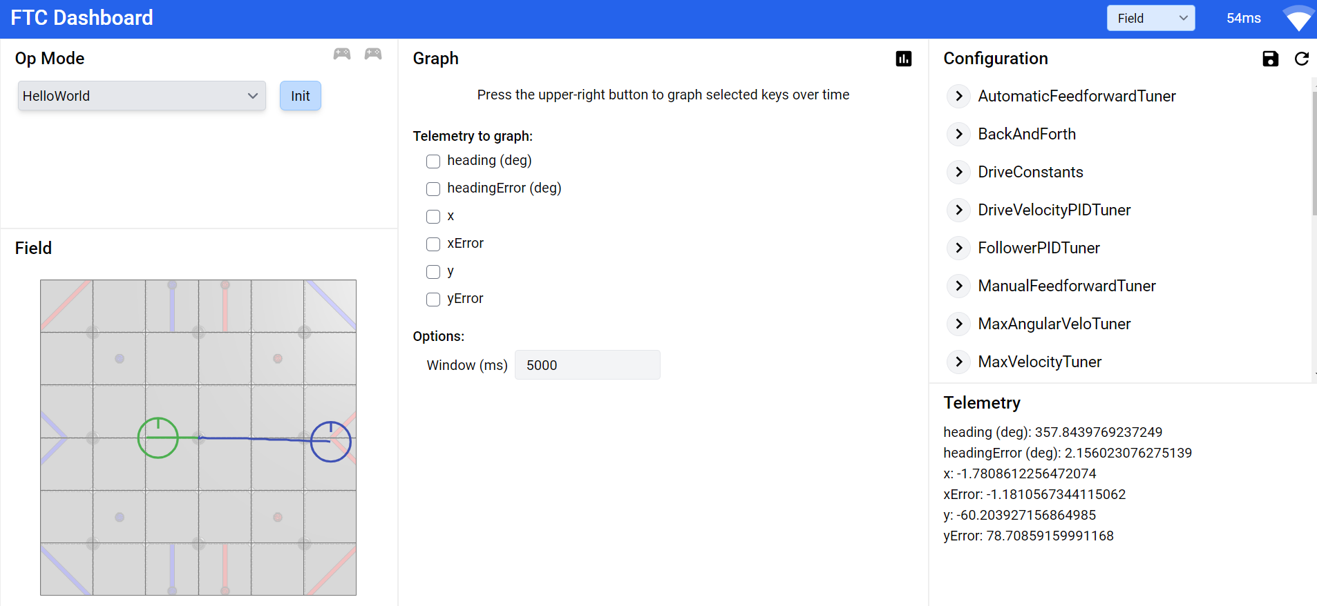 Field is not tracking the robot's movement properly · Issue #195 · acmerobotics/road-runner ...