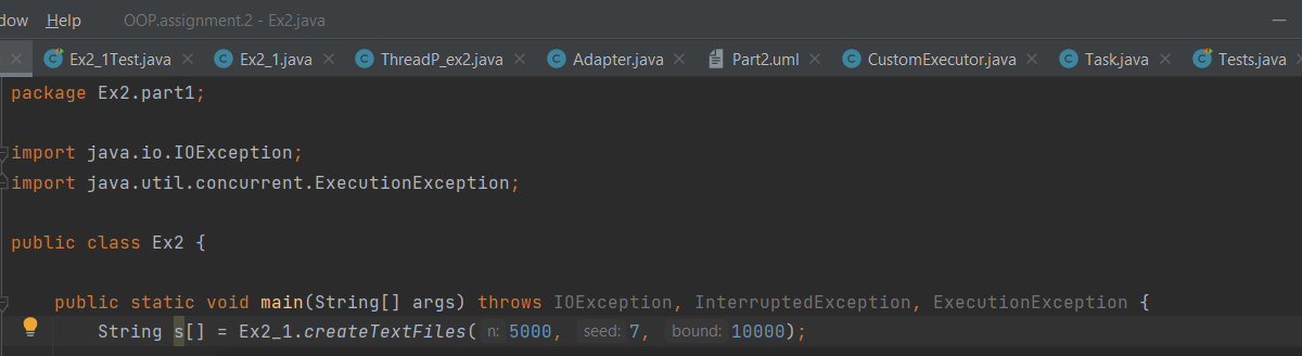 GitHub - EladLaster/OOP_Ex2