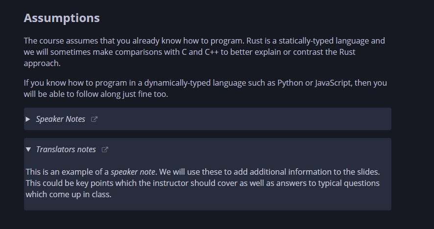 Request "Translator's Notes" box for translated verison of book · Issue ...