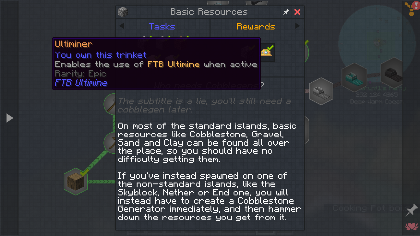 [Bug]: FTB Ultimine Doesn't Unlock · Issue #2076 · FTBTeam/FTB-Modpack ...