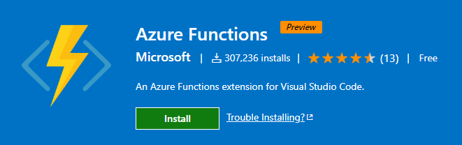 Update marketplace icon · Issue #1697 · microsoft/vscode-azurefunctions ...